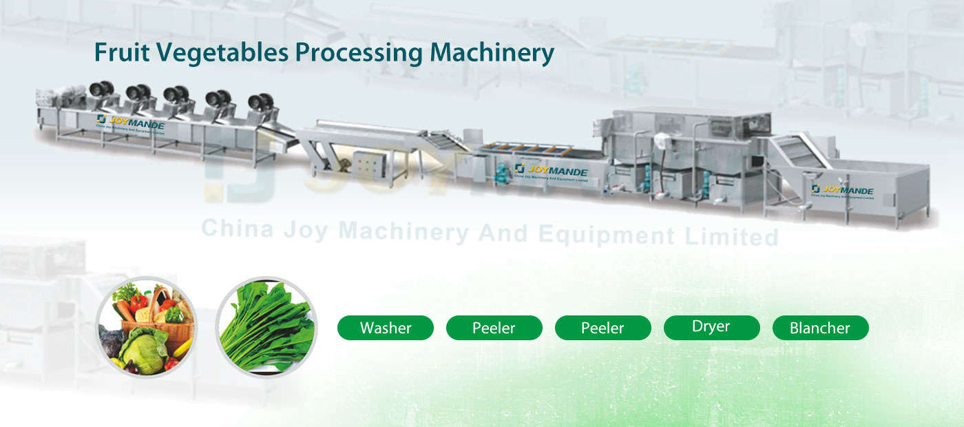 Fruit and vegetables processing machines-China Joy Machinery and Equipment Ltd